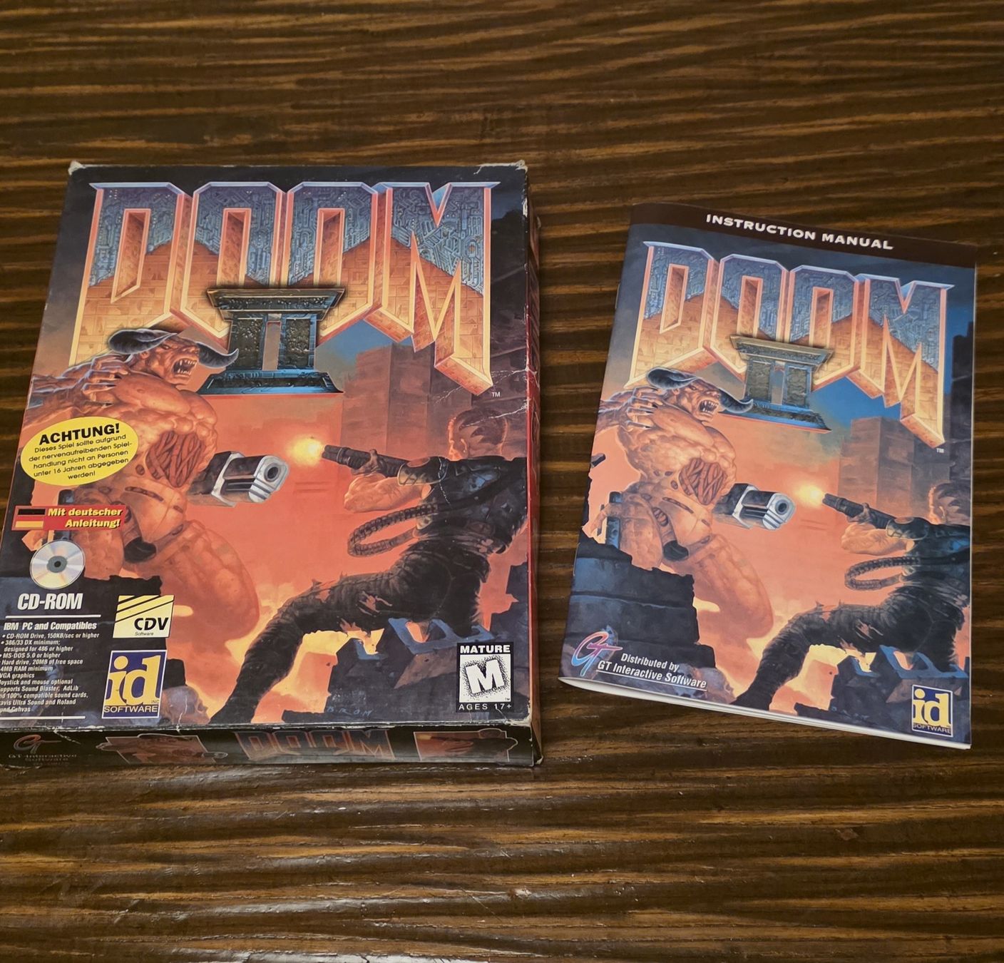 DOOM II – PC MS-DOS – Big Box – CD-ROM – Deutsch (Gebraucht) in Jona ...