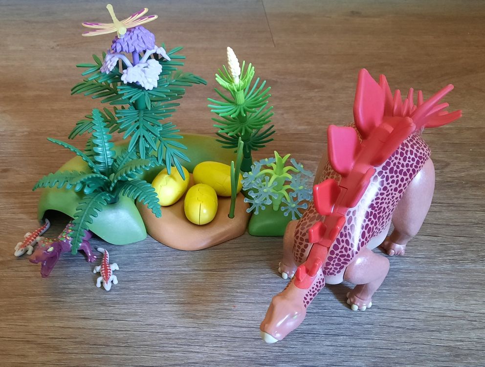 Playmobil Stegosaurus mit Babys 5232 | Kaufen auf Ricardo