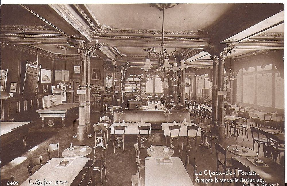 LA CHAUX - de - FONDS, grande brasserie Ariste Robert (Neuf (Voir ...