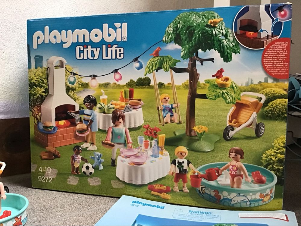 Playmobil - City-Life, Gartenparty / Picknick - 9272 | Kaufen auf Ricardo