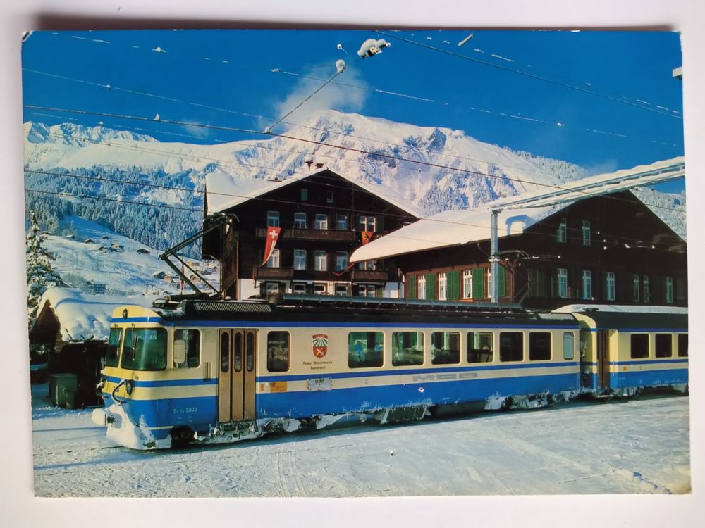 MOB Station Lenk, Pendelzug, alt | Kaufen auf Ricardo