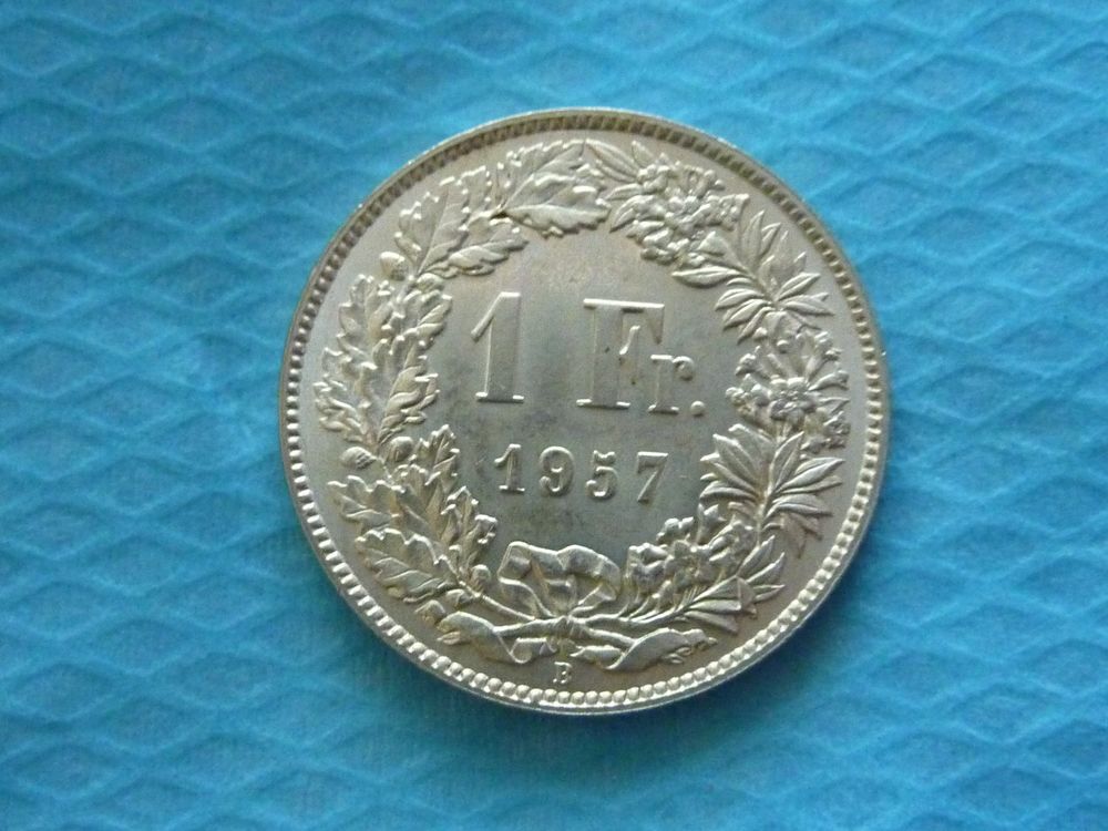 Silber 1 Franken 1957 unz. | Kaufen auf Ricardo