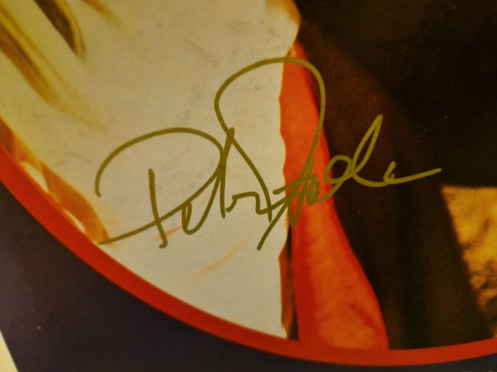 Autographe de Peter O'Toole sur pochette videodisc (D'occasion) à Lutry ...
