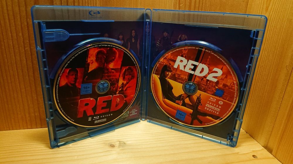 RED 1 und 2 auf Blu-Ray mit Bruce Willis (Gebraucht) in Wilderswil für ...
