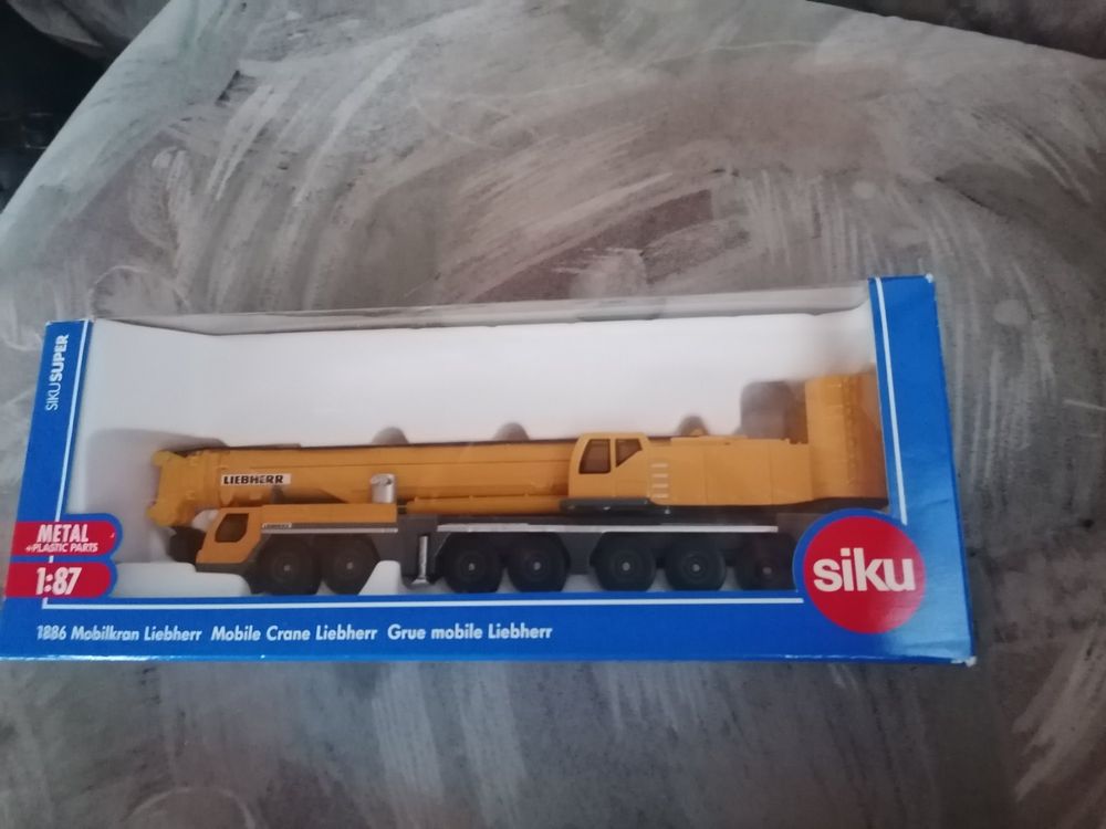 1886 Mobilkran Liebherr von SIKU 1:87 | Kaufen auf Ricardo
