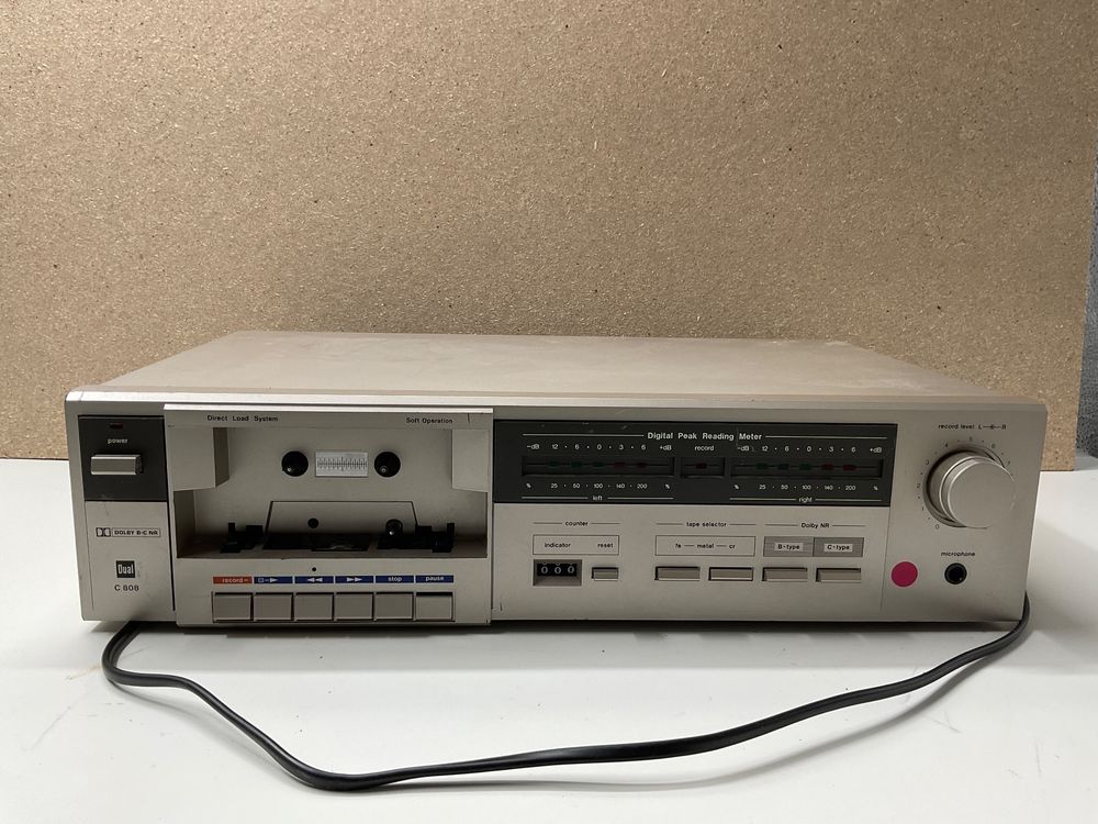 Dual C808 Kasett Player in unbekanntem Zustand (Defekt) in Zollikerberg ...