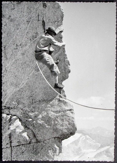 ST. MORITZ Bergführer C. Freimann an der Rasica (Neu (gemäss ...