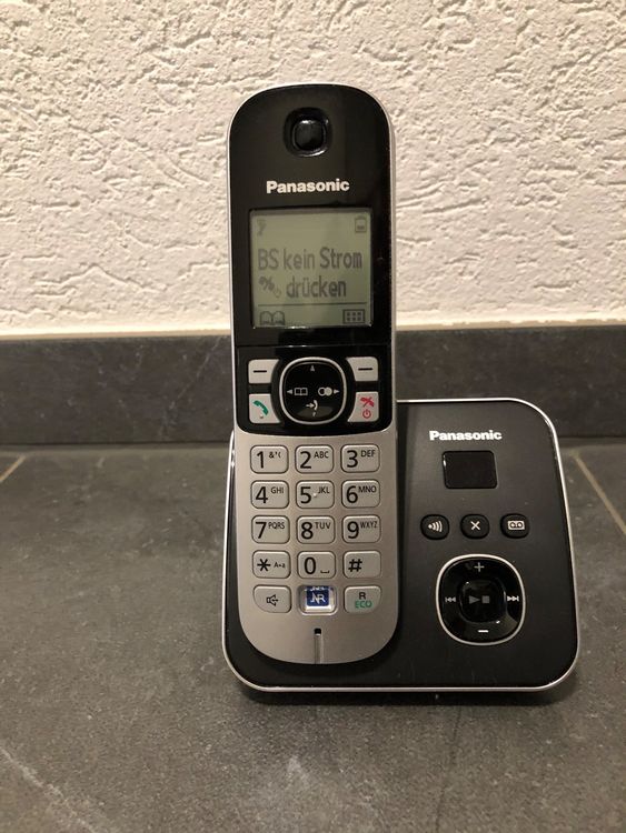 KX-TG6821 Panasonic DECT Telefon mit Anrufbeantworter (Gebraucht) in Dübendorf für CHF 25 – mit ...