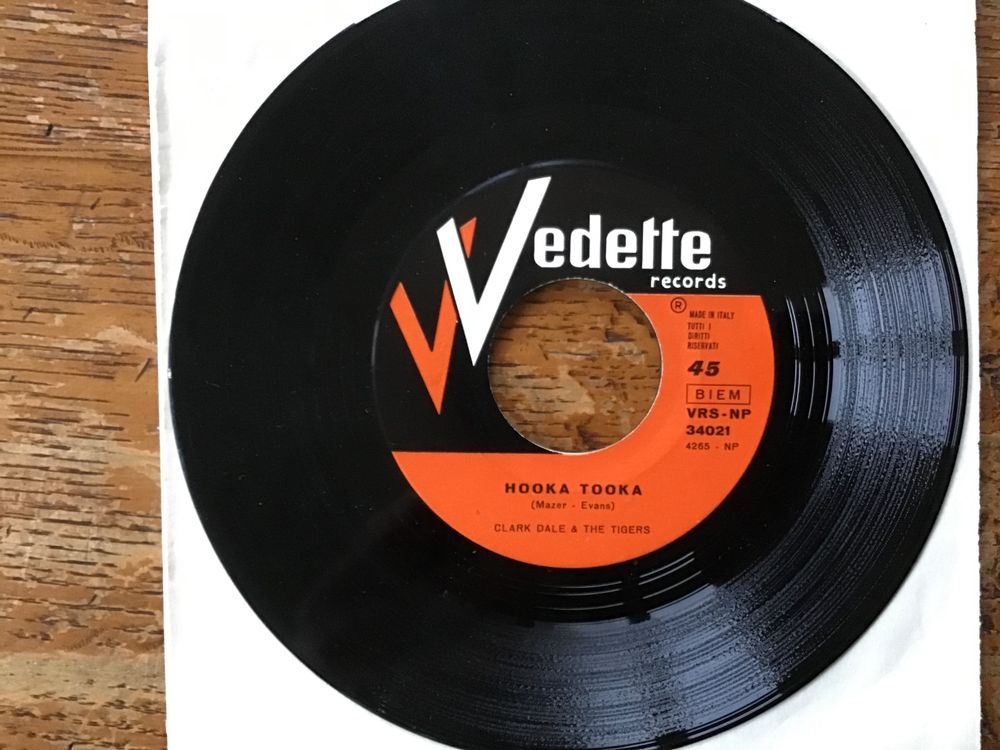 7’’ beat garage juke box SP Clark Dale and the Tigers (Gebraucht) in ...