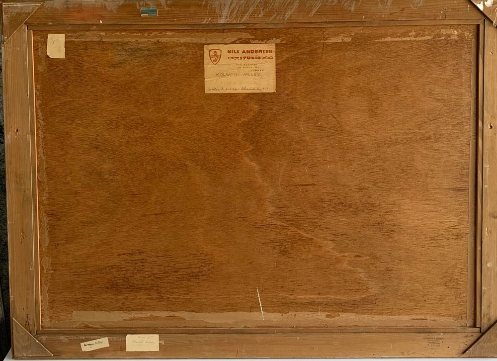 Niels Andersen (1924) grosses Gemälde | Kaufen auf Ricardo