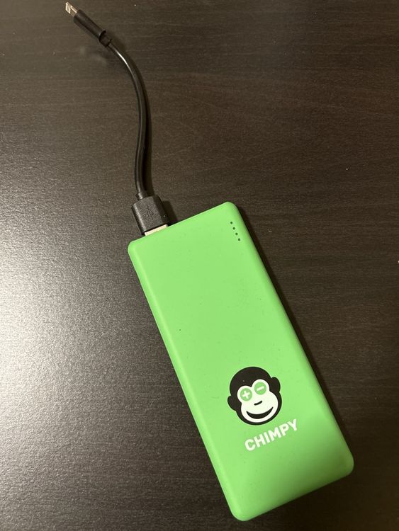 CHIMPY Powerbank grün mit Ladekabel (Neu (gemäss Beschreibung)) in Uitikon Waldegg für CHF 5 ...