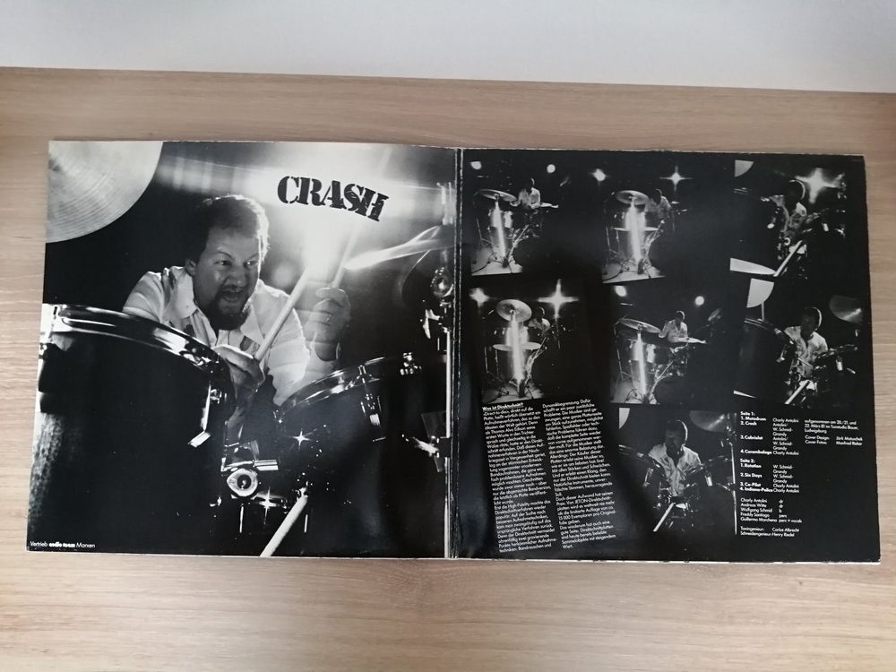 Charly Antolini – Crash (Vinyl-LP) (Gebraucht) in Esslingen für CHF 1 ...