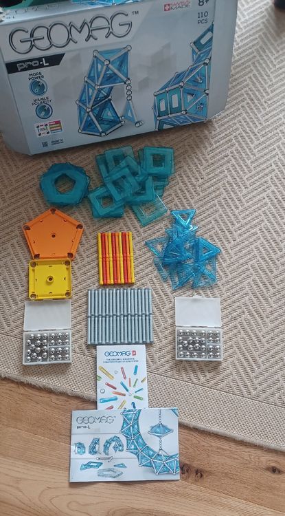Geomag Set pro L mit 110 Teilen (Gebraucht) in Bönigen für CHF 19 – mit ...