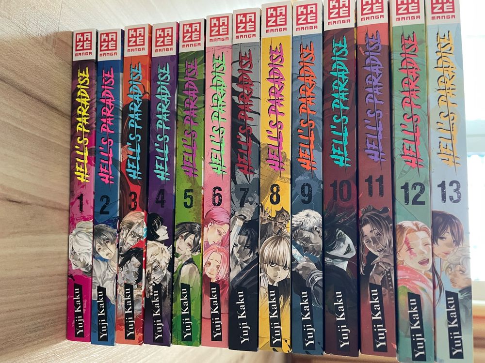 Hell's Paradise Manga komplett (Gebraucht) in Bassersdorf für CHF 64 – mit Lieferung auf Ricardo ...