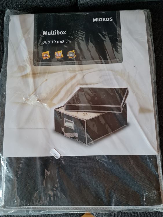 Multibox Aufbewahrungsbox 36x19x48cm Neu | Kaufen auf Ricardo