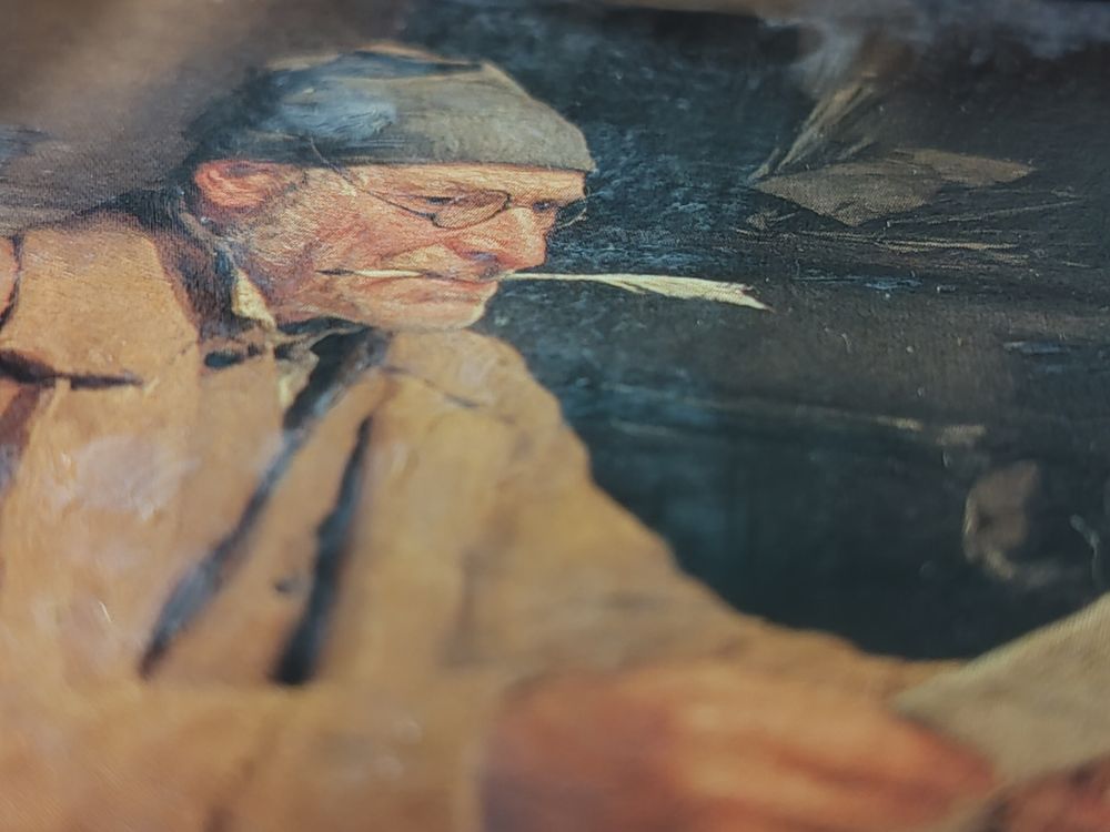 Kleines Gemälde Albert Anker der Gemeindeschreiber (Gebraucht) in ...