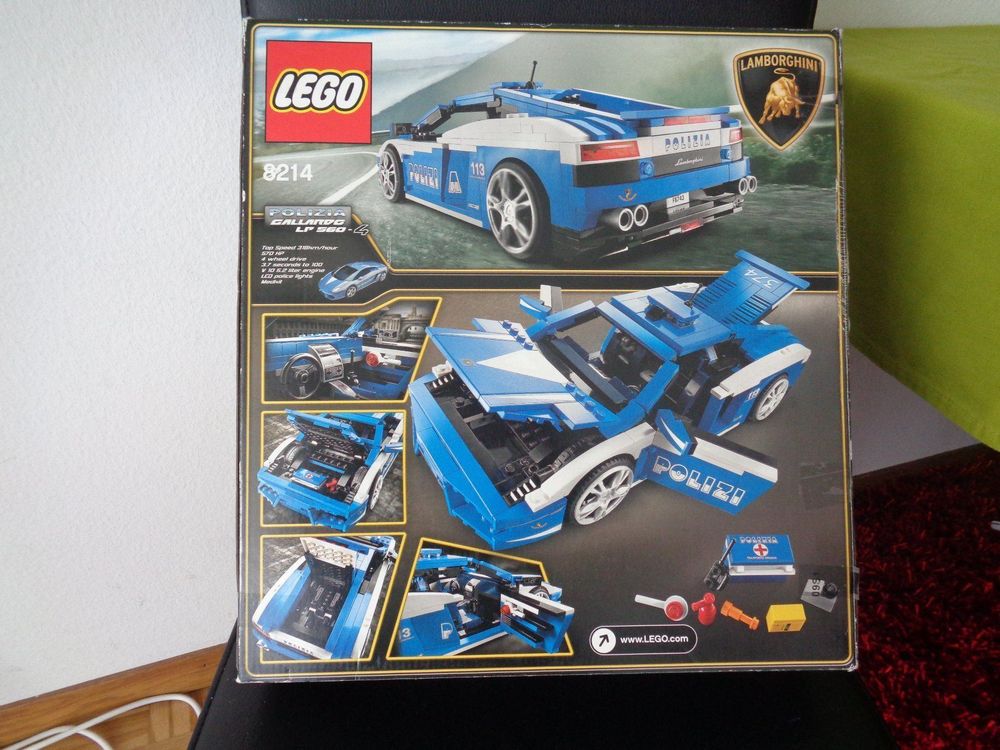 Lego 8214 Polizeiauto Lamborghini (Gebraucht) in Utzenstorf für CHF 70 ...