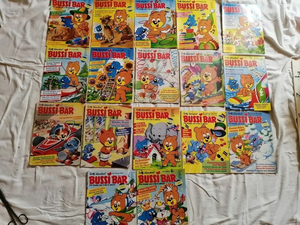Bussi bär comic 1987-89 | Kaufen auf Ricardo