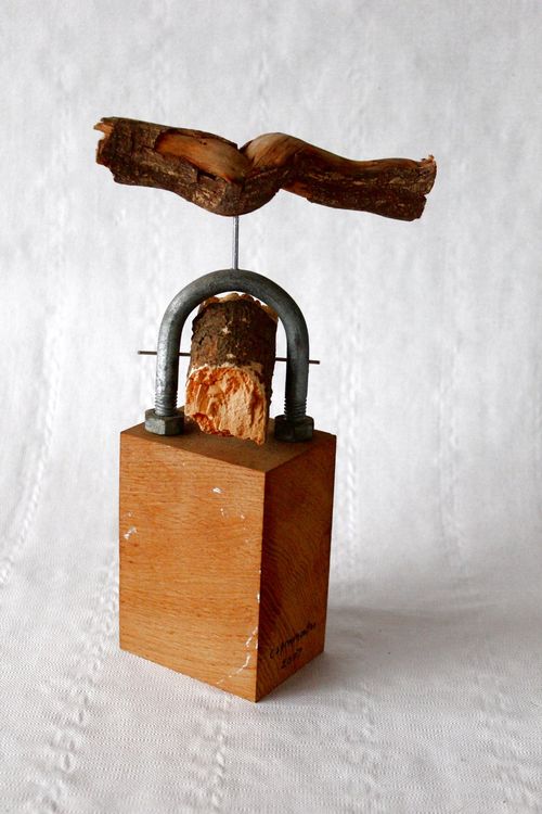WALTER GEISSBERGER (Swiss, *1947) Mixed-Media - Skulptur (Gebraucht) in ...