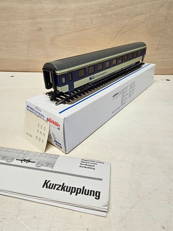 Märklin 4218 - BLS Einheitswagen A IV - 1. Kl. (Neu und ...