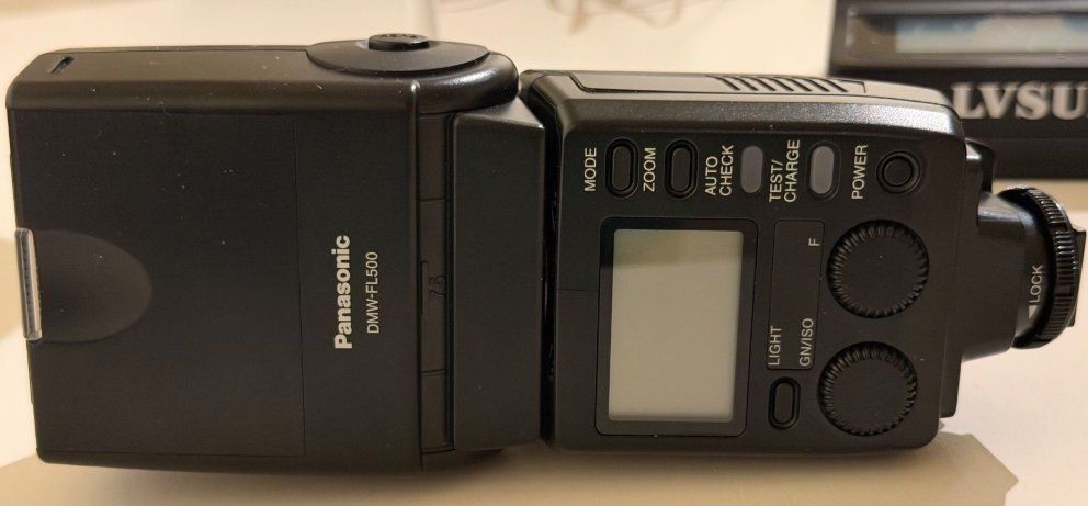 Flash Panasonic DMW-FL500 lumix s5, s5ii, s1ii, gh7, g9ii (Gebraucht ...