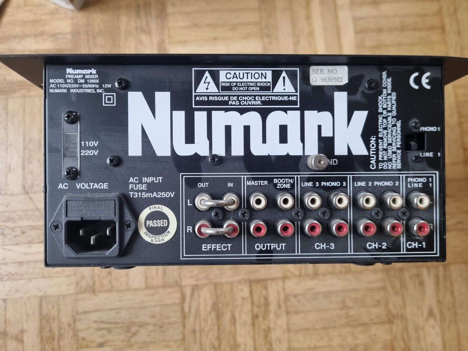 Numark Performance Series DM1260X 3 Kanal Mischpult (Gebraucht) in Flüh ...
