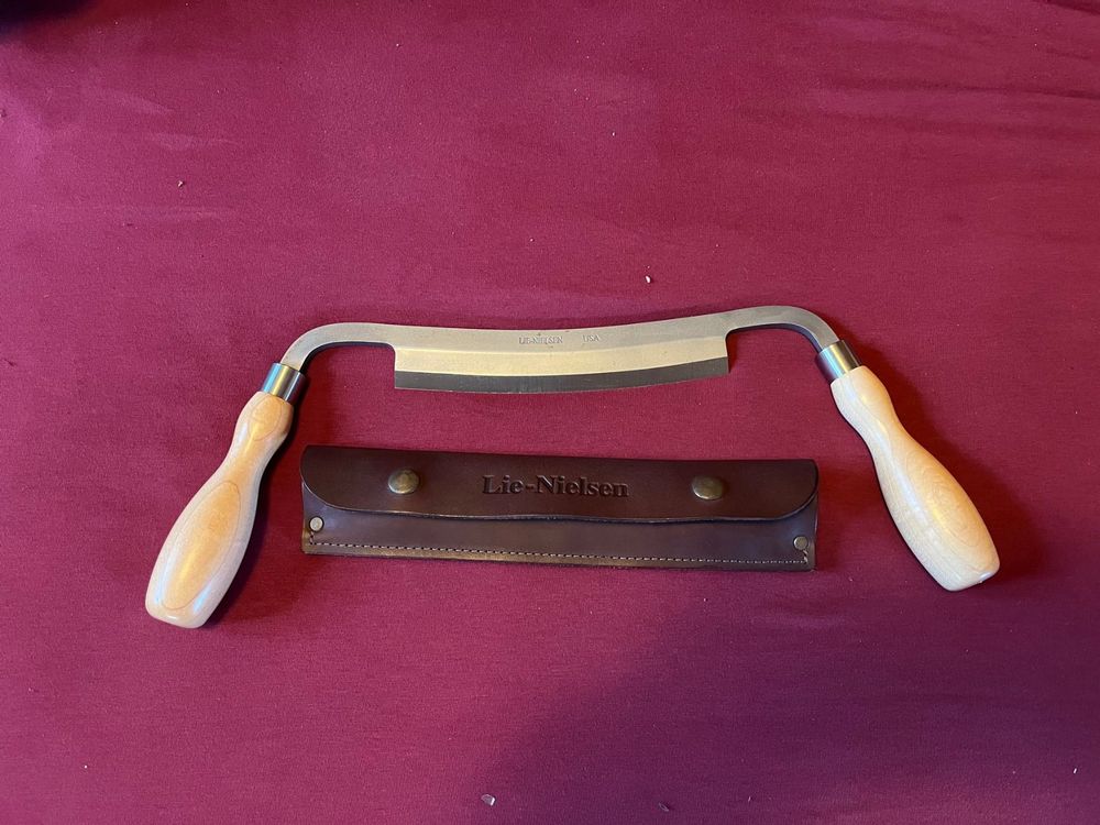 Lie Nielsen Ziehmesser Gebogen Curved Drawknife Zugmesser (Neu und ...