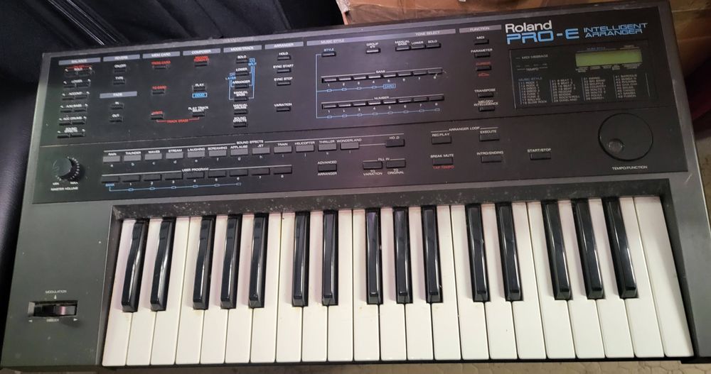 Roland PRO-E Intelligent Synthesizer Keyboard (Gebraucht) in Geneve für ...