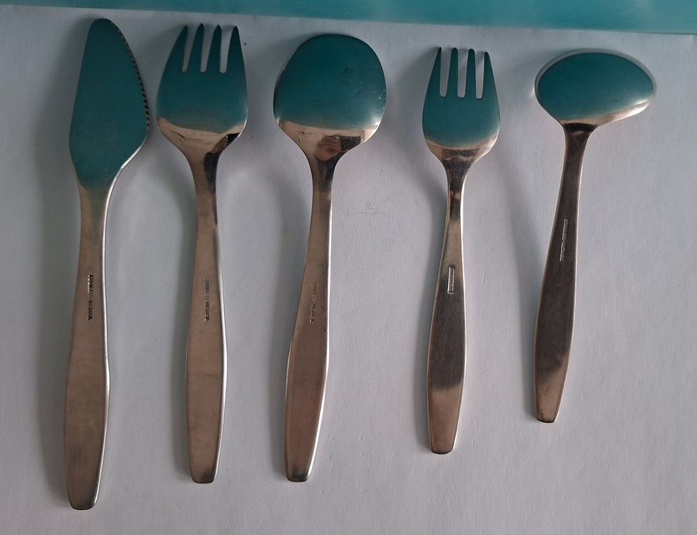 Kinderbesteck Set Rostfrei, Vintage Design, 5 te... (Gebraucht) in ...