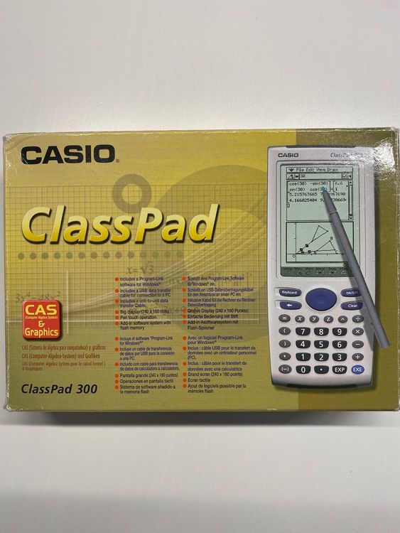 Casio ClassPad 300 (Gebraucht) in Egg b. Zurich für CHF 10 – mit ...