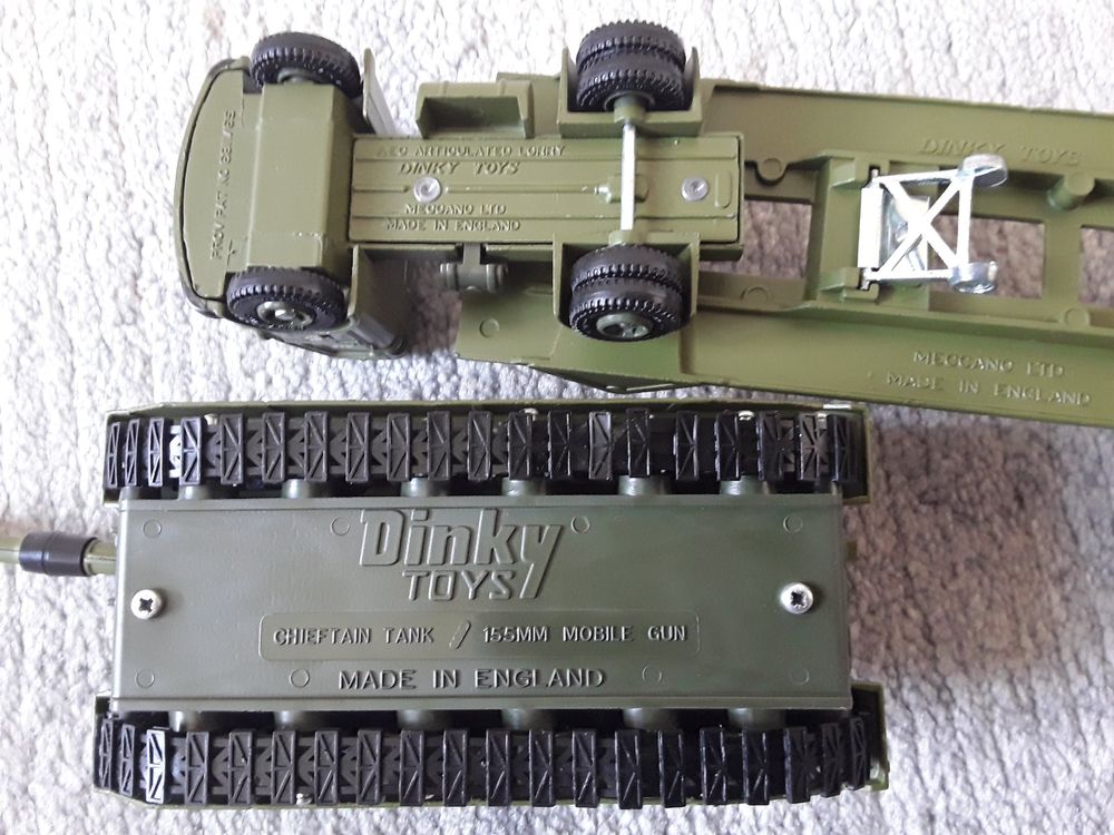 Dinky Toys No. 616 - AEC Truck / Chieftain Tank - OVP - TOP! (Neu und ...