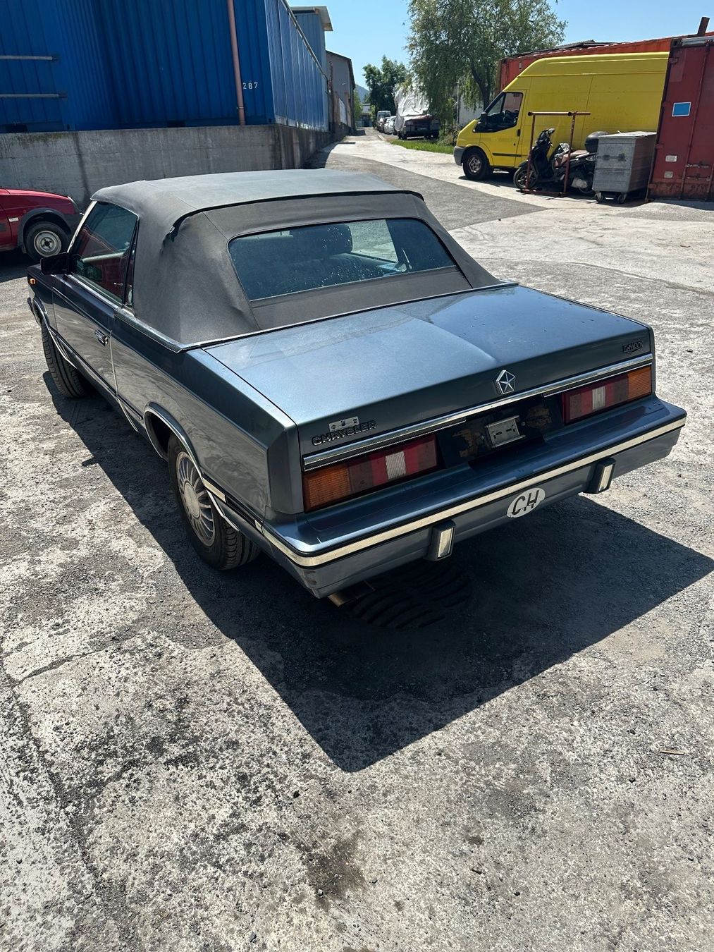 Chrysler Le Baron Turbo Cabriolet (D'occasion) à Forel (Lavaux) pour ...