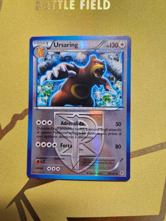 Plasma Blast - Ursaring (Gebraucht) in Bellinzona für CHF 1 – mit ...