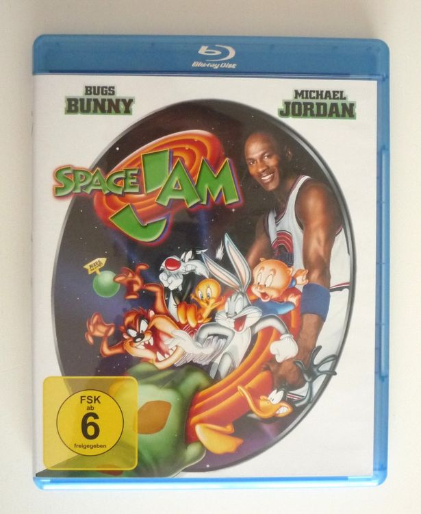 Space Jam (BluRay) Bugs Bunny, Michael Jordan, Bill Murray (Gebraucht ...