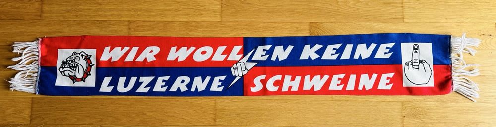 FC Basel Schal - Kultiges Sammlerstück für echte Fans! (Gebraucht) in ...