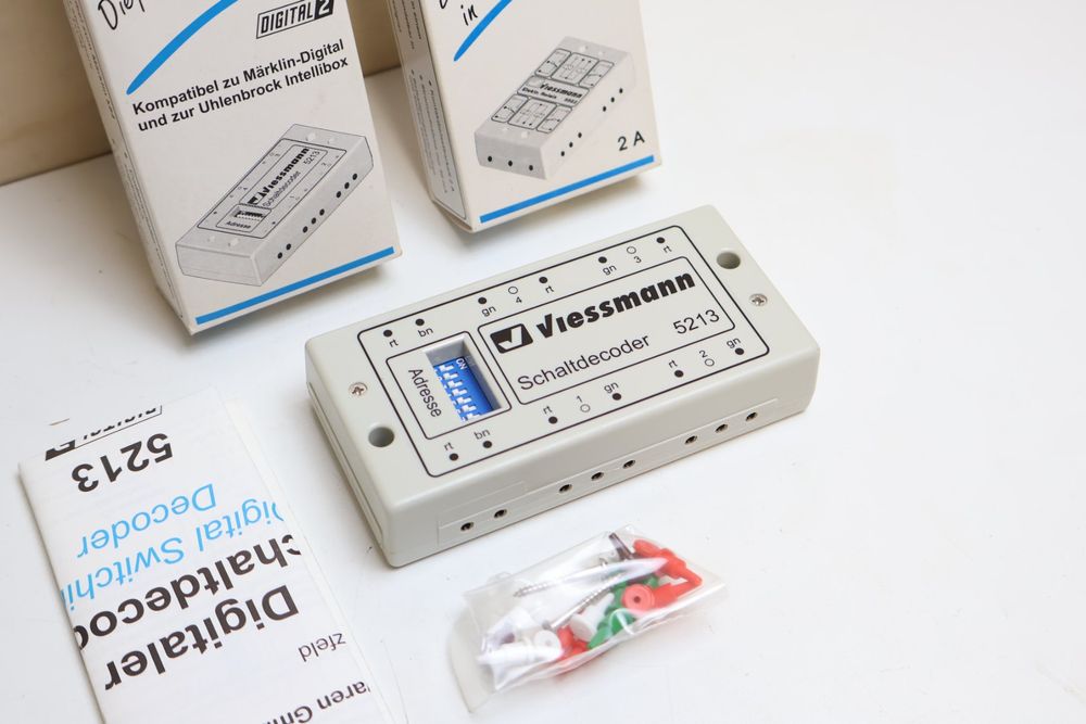 Viessmann 4 x Märklin Schaltdecoder 5213/5552 NP: über 200.- (Gebraucht ...