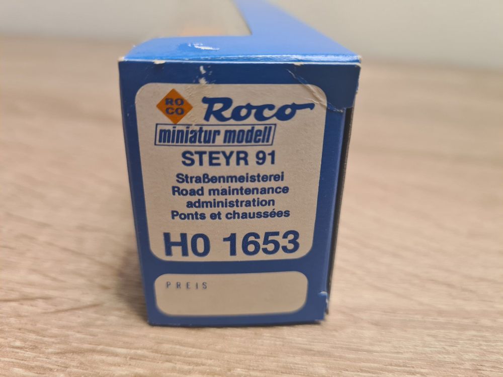 Roco Steyr 91 1653 H0 OVP (Neu und originalverpackt) in St-Aubin-Sauges ...