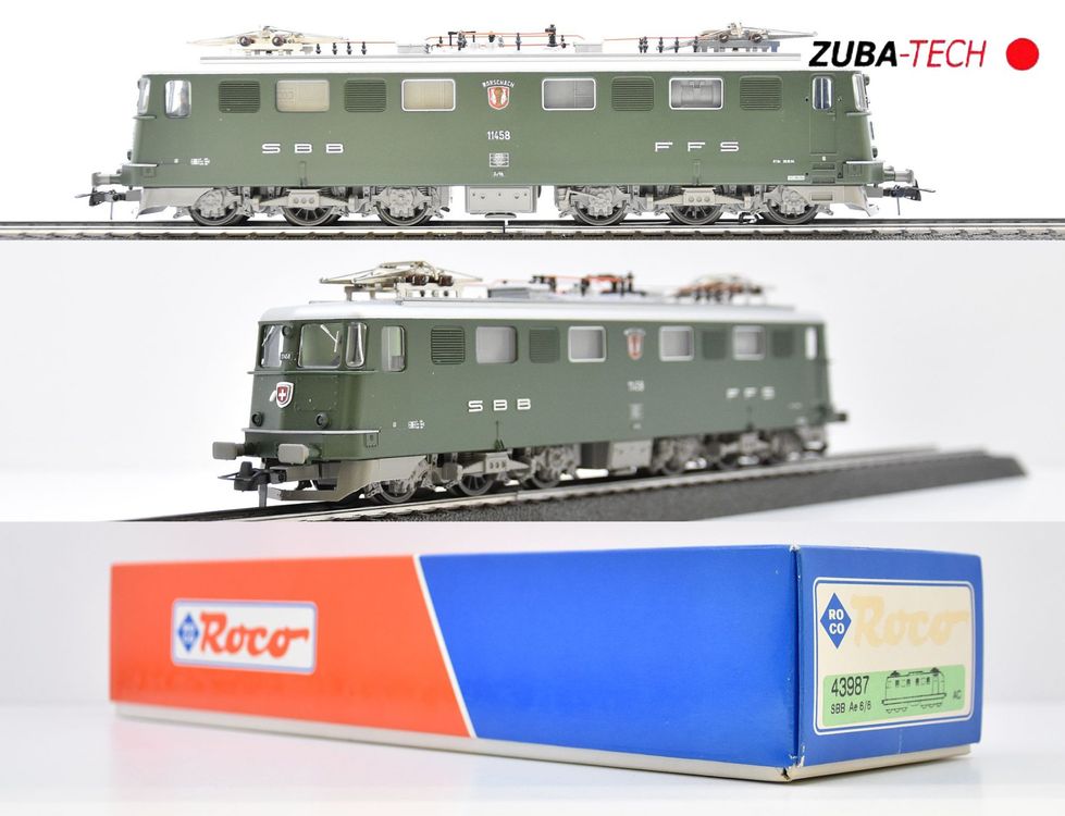 Roco 43987 E-Lok Ae 6/6 Rorschach SBB H0 WS Analog mit OVP | Kaufen auf Ricardo