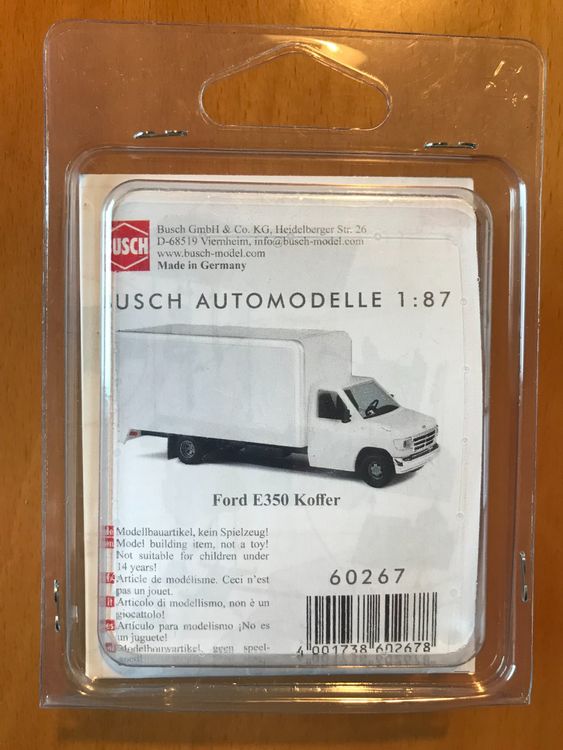 Busch Ford E350 Koffer Transporter (Gebraucht) in Luzern für CHF 10 ...