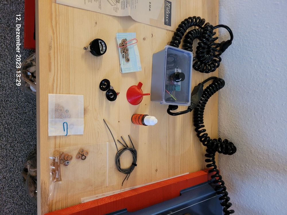 Alte Wilesco D32 el Schwere Dampfmaschine elektrisch beheizt (Gebraucht) in Solothurn für CHF ...