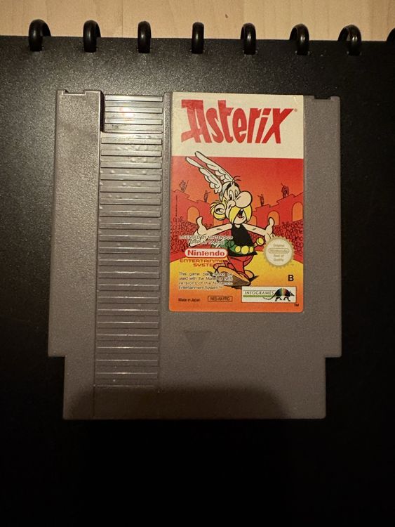 Asterix Nintendo NES Spielmodul Modul Cartridge Rarität 1985 (Gebraucht ...