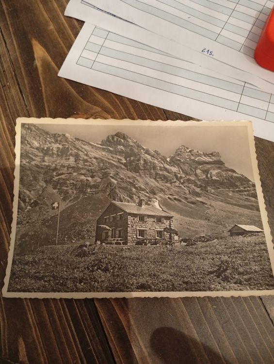 Alte Ansichtskarte Refuge Giacomini, Anzeindaz s/Bex Rarität (Gebraucht ...