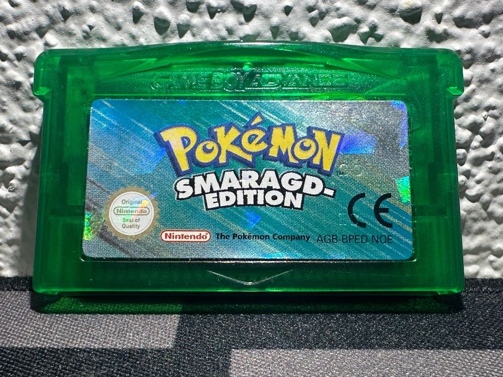 Game Boy Advance Spiel GBA Pokémon Smaragd Edition deutsch (Gebraucht ...