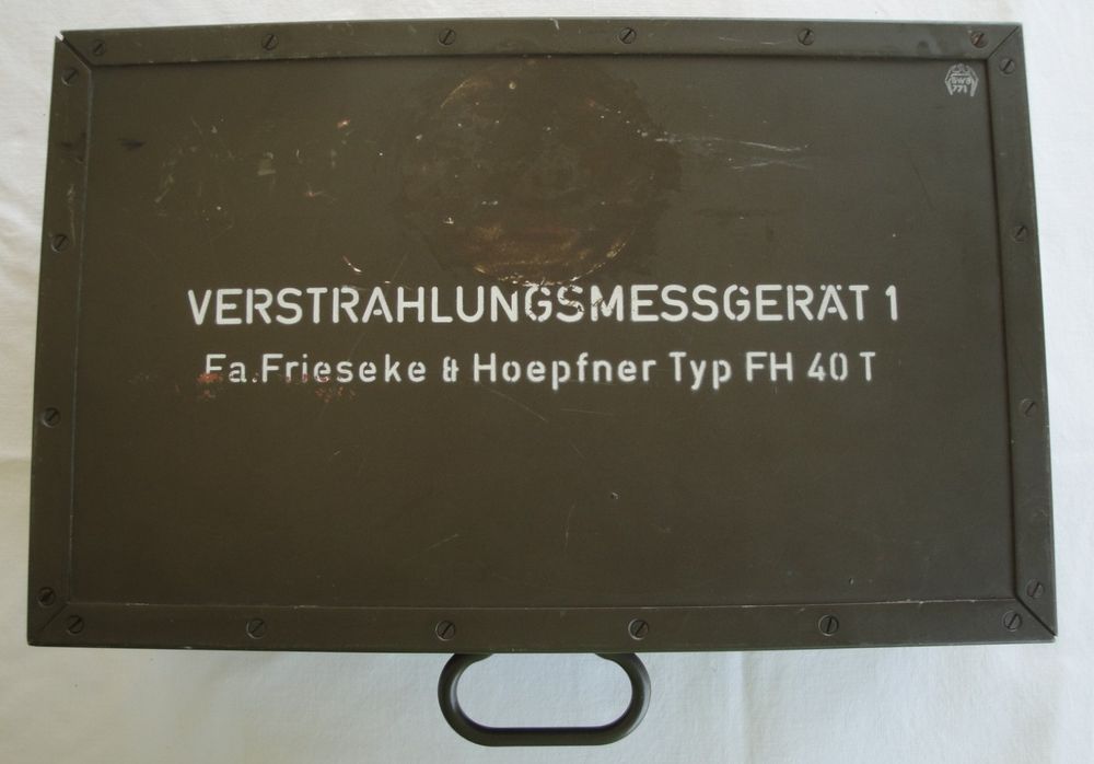 Verstrahlungsmessgerät FH 40T Bundeswehr (Gebraucht) in Schaffhausen ...
