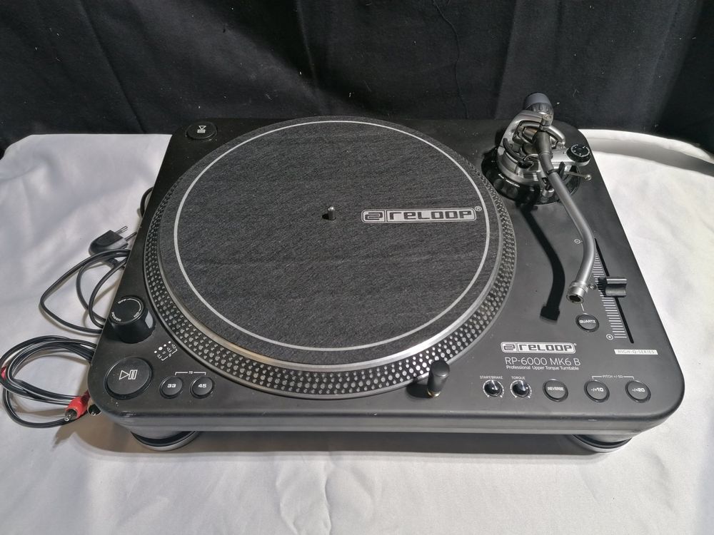 Plattenspieler Reloop RP-6000 MK 6 B | Kaufen auf Ricardo