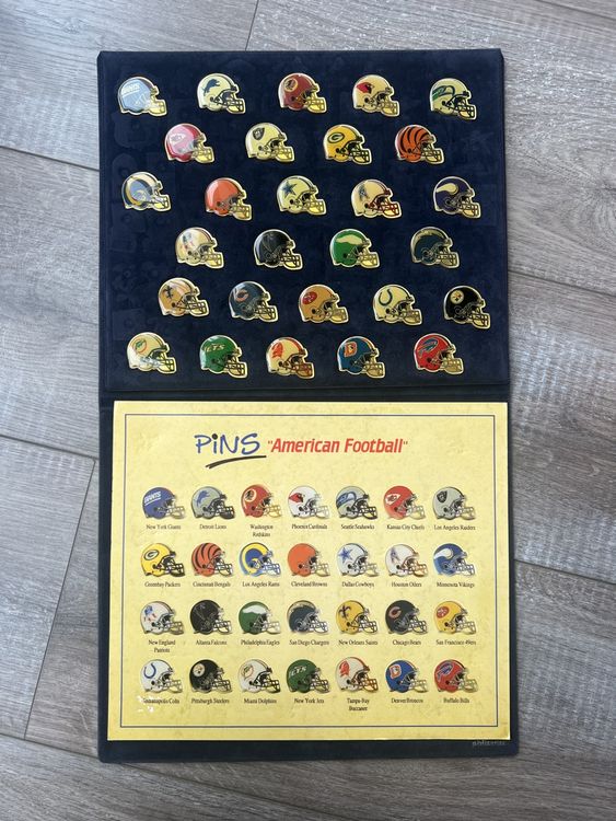 NFL American Football Pins Sammler Set (Neu (gemäss Beschreibung)) in ...