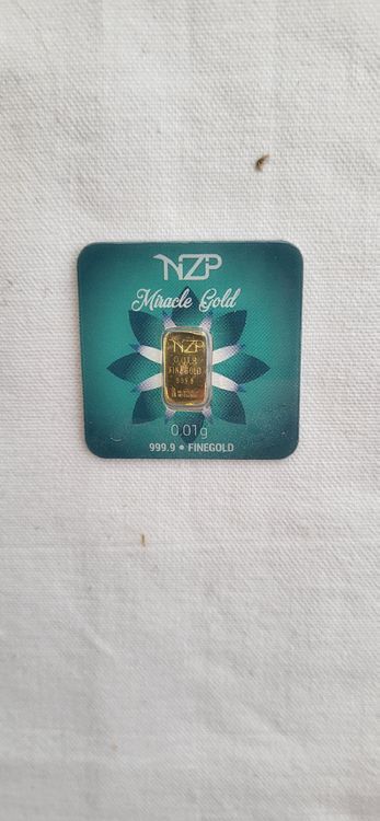 Mini Goldbarren (Gebraucht) in Spiez für CHF 9 – mit Lieferung auf ...