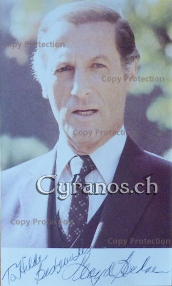 Lloyd Bochner (1924-2005) Schauspieler - sign. Foto (Gebraucht) in ...