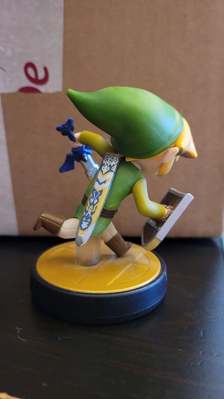 Figurine Nintendo Amiibo - Toon Link The Legend of Zelda (D'occasion) à ...