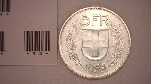 5 Franken 1965 CH Silber Stempelglanz | Kaufen auf Ricardo